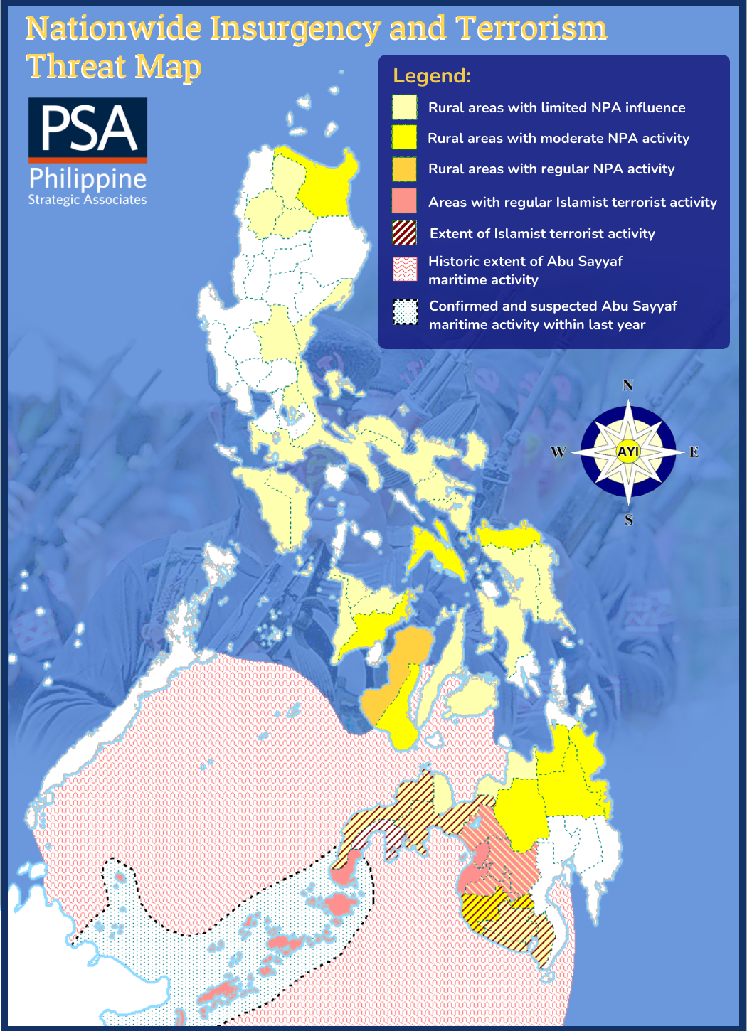 PSA Identifies No Changes In Its Nationwide Threat Map – PSA Intelligence